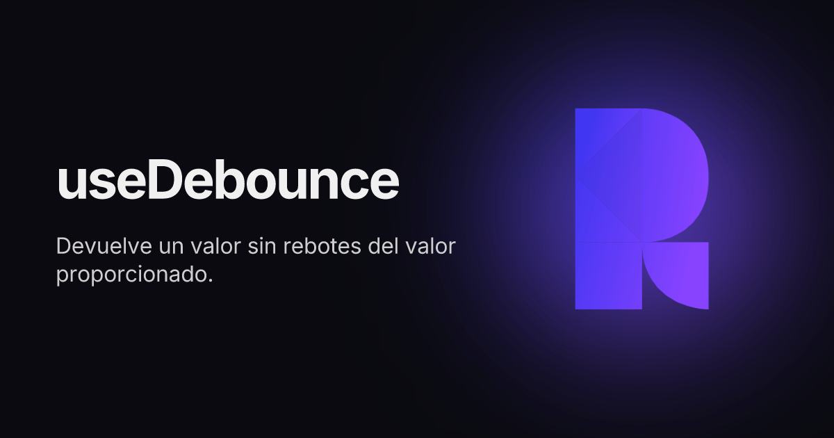 useDebounce React Hook – Raddix