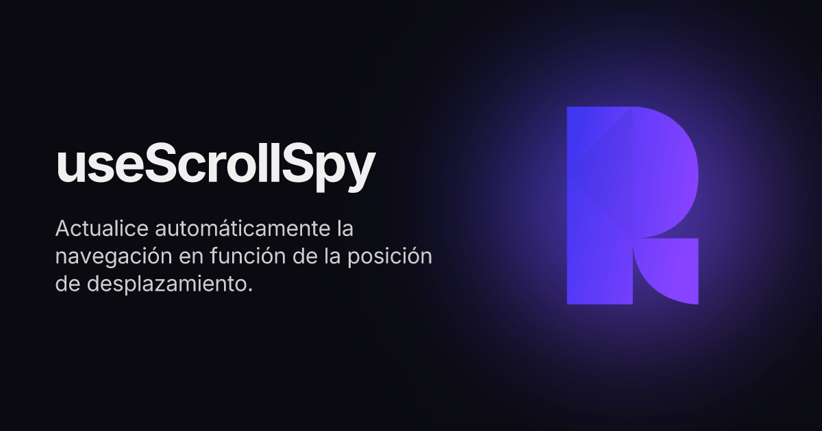 useScrollSpy React Hook – Raddix